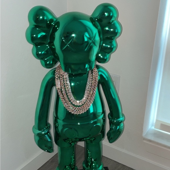 Other | 4 Ft Green Kaws Statue | Poshmark